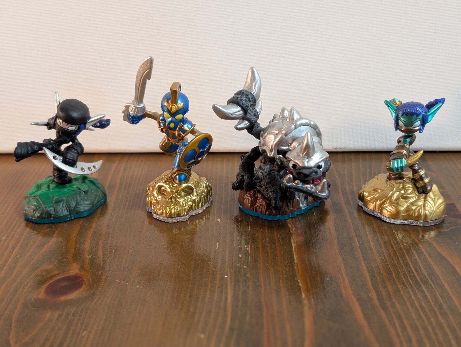 Skylanders Elite Chop Chop; Elite Stealth Elf; Dark Stealth Elf; Dark ...