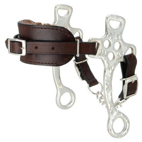 Tough-1 Fleece Lined Silver Hackamore | eBay
