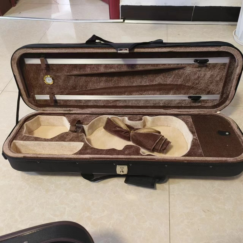 Stradivarius Nice Pattern Handmade Violin 4/4 with Free Case | eBay