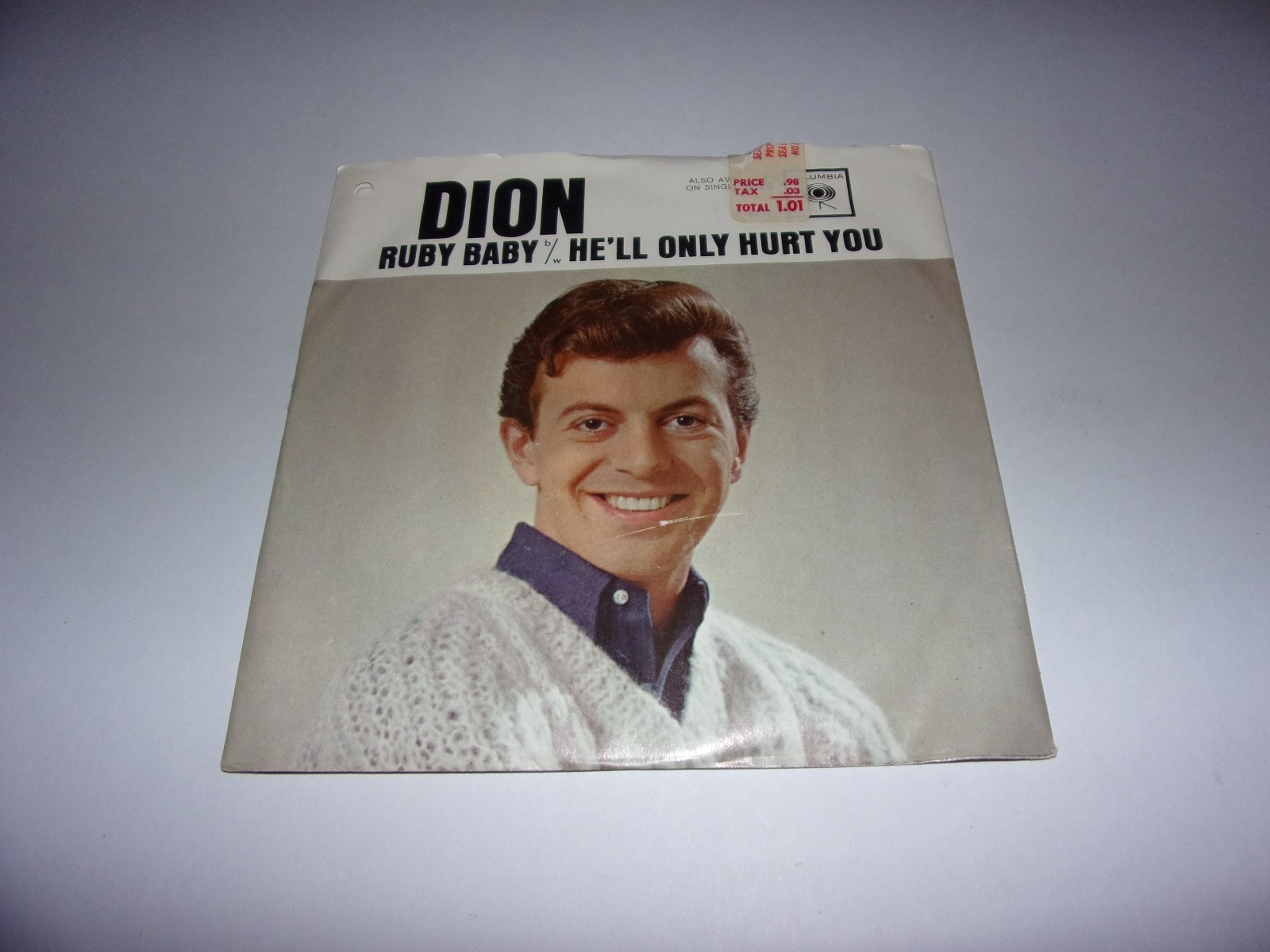 Dion: Ruby Baby / He'll Only Hurt You / 45 With Pic Sleeve VG+ 1962 ...
