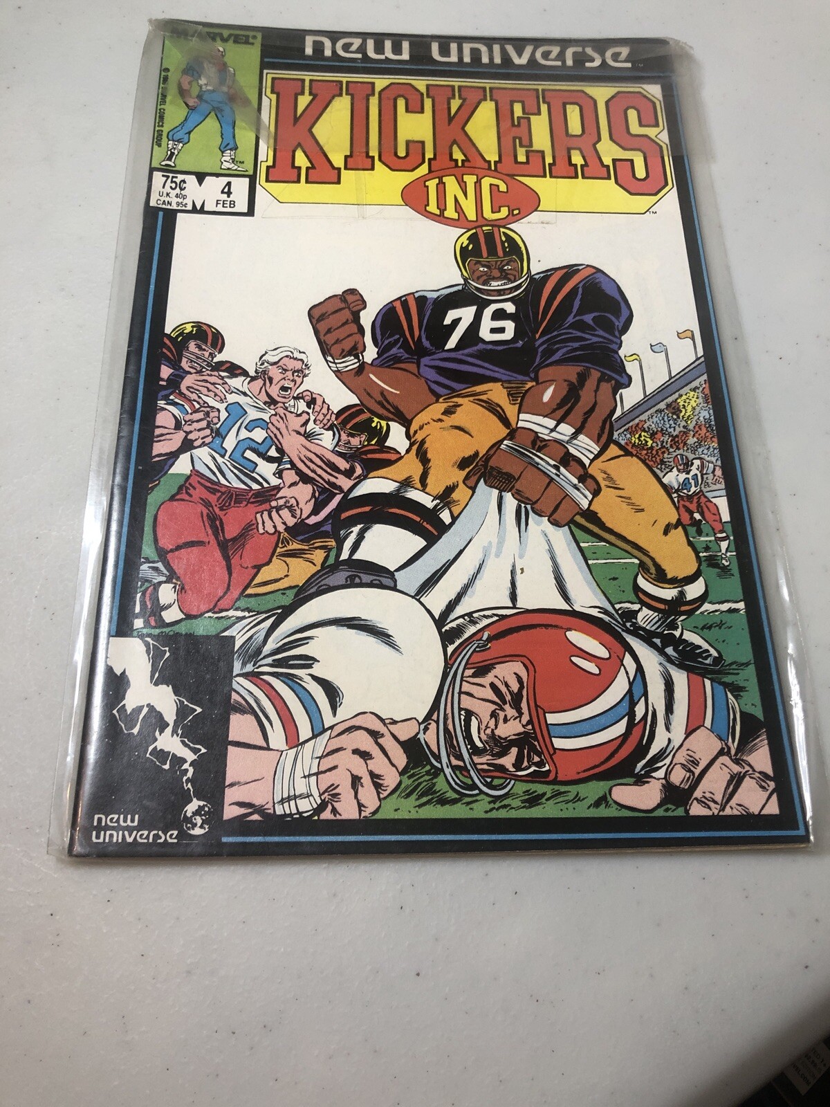 Marvel Comic New Universe Kickers Inc. #4. Feb 1987 | eBay