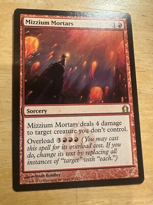 MTG Mizzium Mortars Return to Ravnica 101/274 Regular Rare | eBay