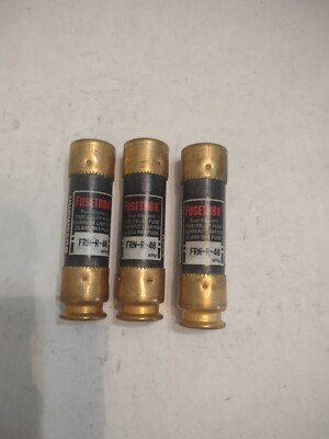 Lot of 3 Fusetron FRN R 40 Class Bussmann Fuses | eBay