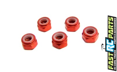 5mm Orange Lock Nut (5) LNM503 | eBay