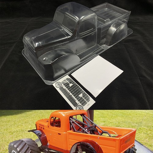 1:10 RC Clear Lexan Body Shell for Dodge "Power Wagon" Pick Up for ...