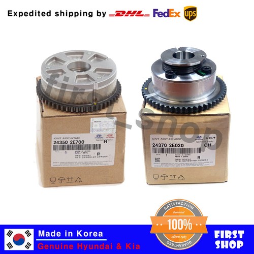 Genuine 243502E700 243702E020 CVVT Assy Intake & Exhaust for Hyundai ...