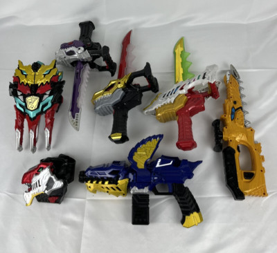 Power Rangers Dino Fury Ryusoulger DX Morpher Set Mosa Blade Blaster ...