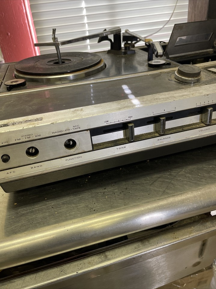 Panasonic SE-990 AMFM Cassette Stereo Turntable Vinyl LP Player PARTS ...