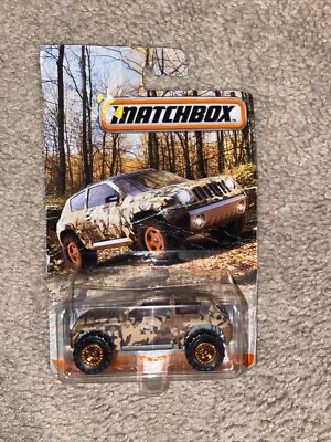2017 Matchbox Camo Jeep® Compass BROWN CAMOUFLAGE | eBay