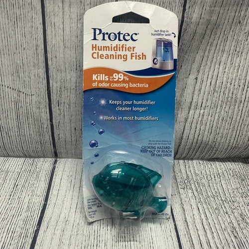 Protec Humidifier Cleaning Fish, Antimicrobial, Odor Remover, Blue ...