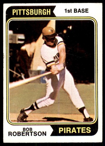 1974 Topps Bob Robertson A Baseball Cards #540 | eBay