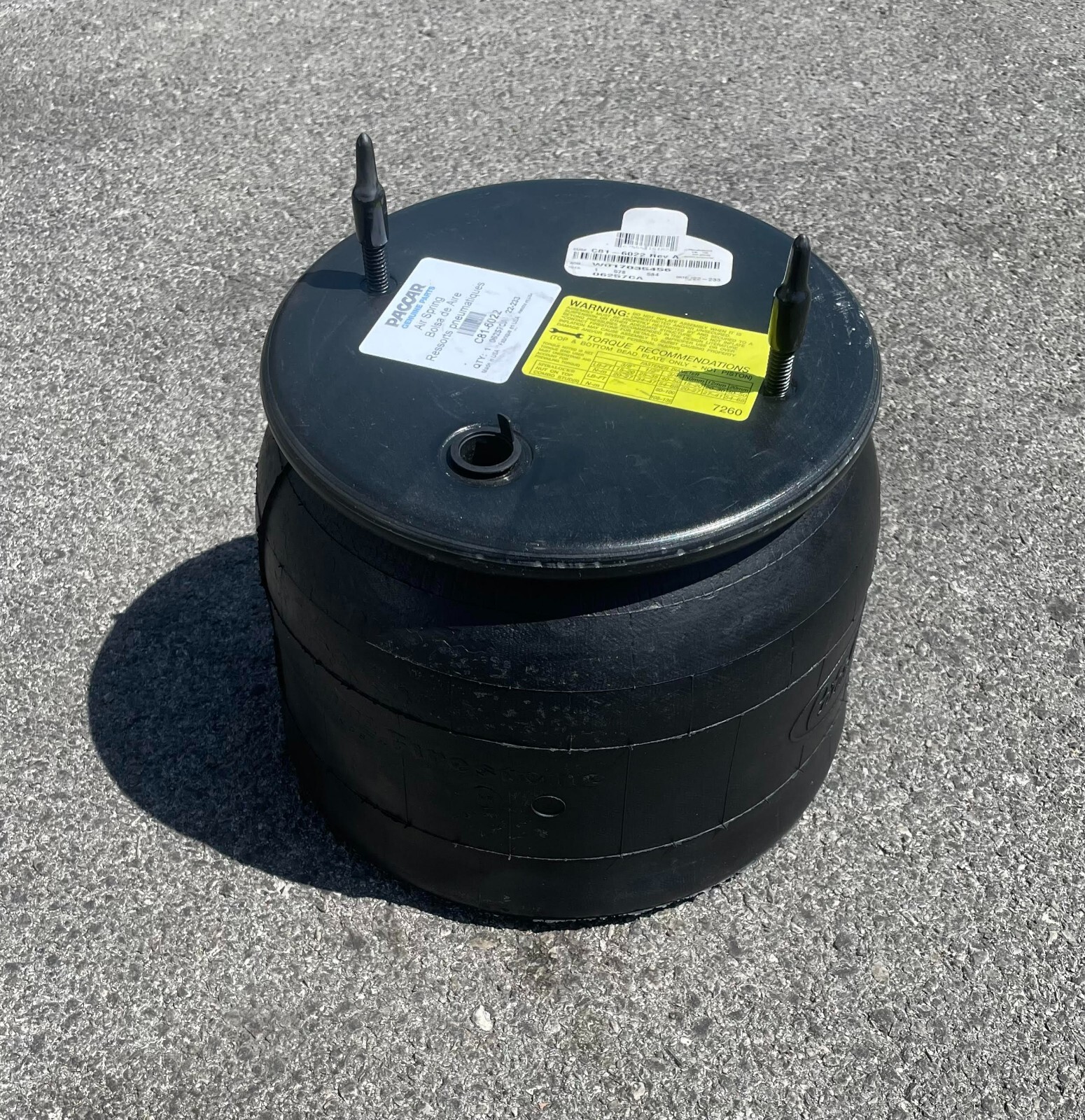 Paccar Air Spring C81-6022 for sale online | eBay