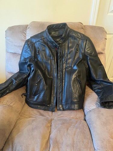 EVENT LEATHER Motorcycle Jacket with removable Thinsulate lining-Women ...