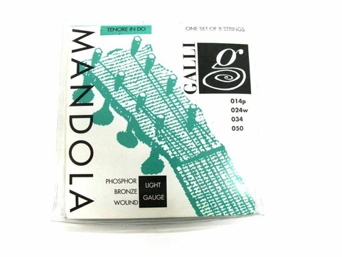 Galli Mandola Strings Tenor Plain Steel & Phosphor Bronze Strings | eBay