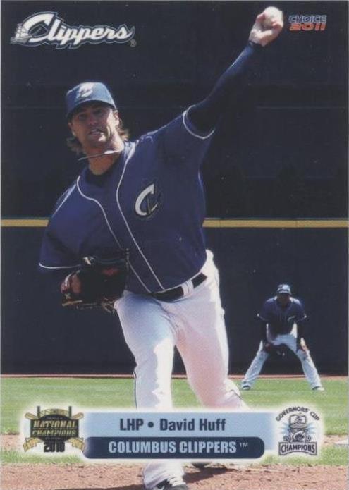 2011 Choice Columbus Clippers - David Huff #14 for sale online | eBay