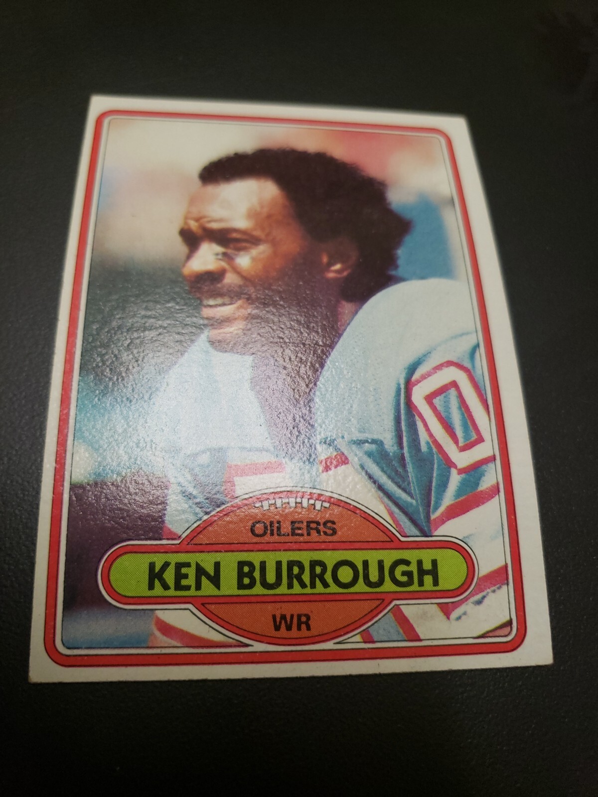 1980 TOPPS KEN BURROUGH HOUSTON OILERS #471 | eBay