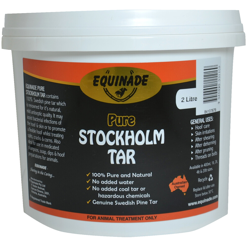 Equinade Pure Stockholm Tar Animal Antiseptic Treatment 2L | eBay Australia