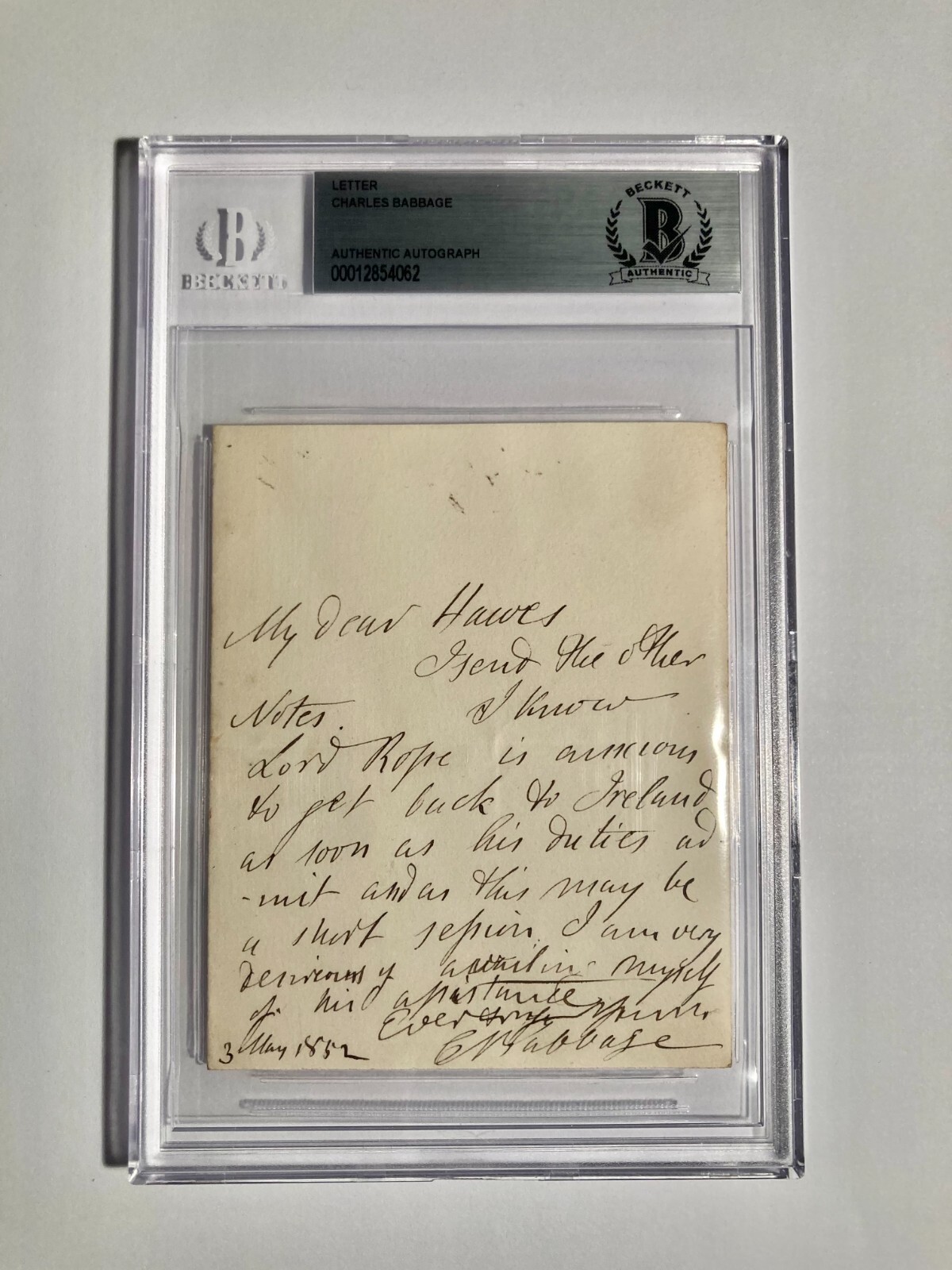Charles Babbage, Father of the Computer, Historically Significant ...
