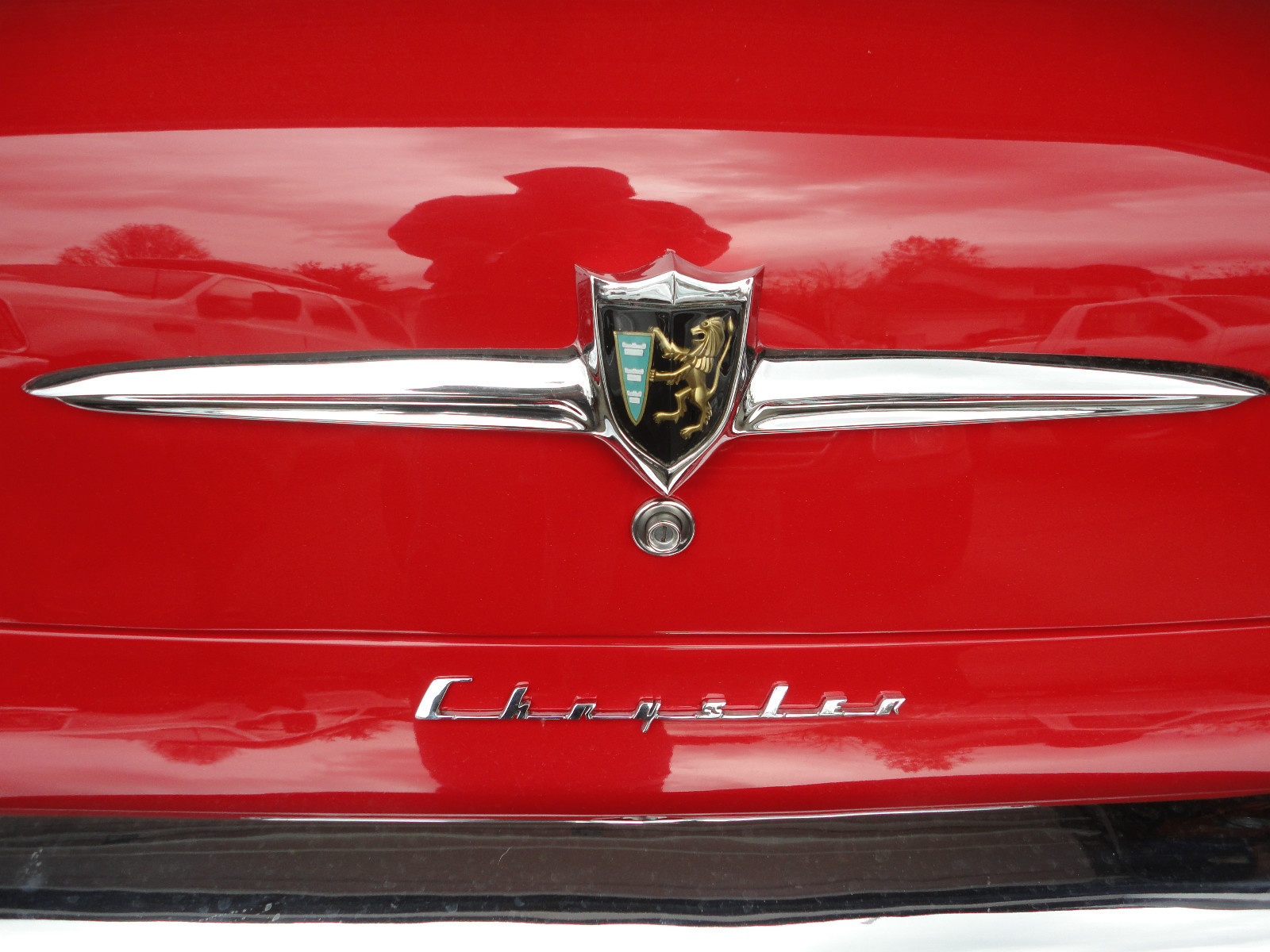 1955 Chrysler trunk emblem | eBay Australia