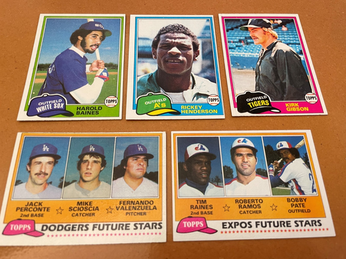 1981 Topps Complete Baseball Set (726) + Traded Set (132) NRMT + Super ...