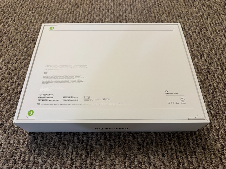 Apple MacBook Pro 14" M4 Pro chip 24GB RAM 512GB SSD Space Black ...