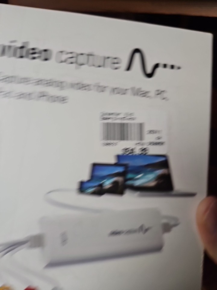 Elgato USB Analog Video Capture Device Mac PC, iPad, iPhone (Sealed) | eBay