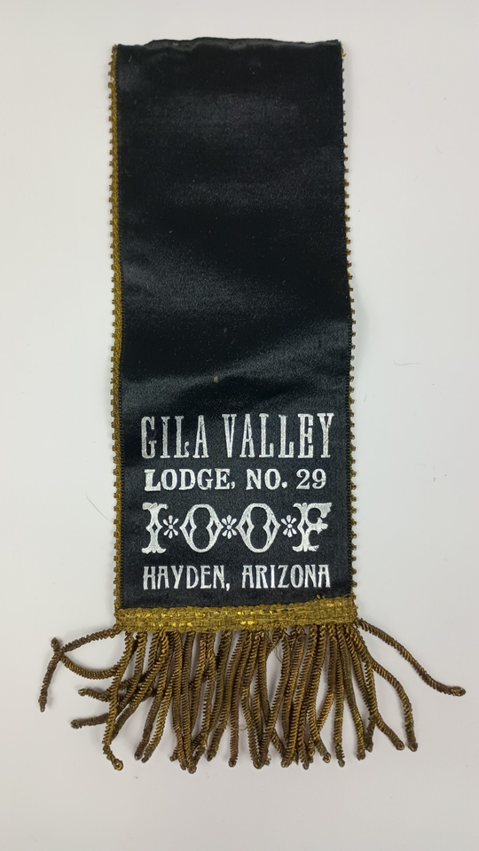 Vintage IOOF Odd Fellows Gila Valley Lodge No. 29 Hayden, AZ Arizona ...