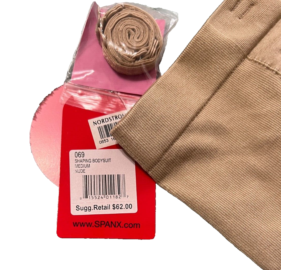 SPANX Slim Cognito Shaping Bodysuit Panty Nude Size M NWT | eBay