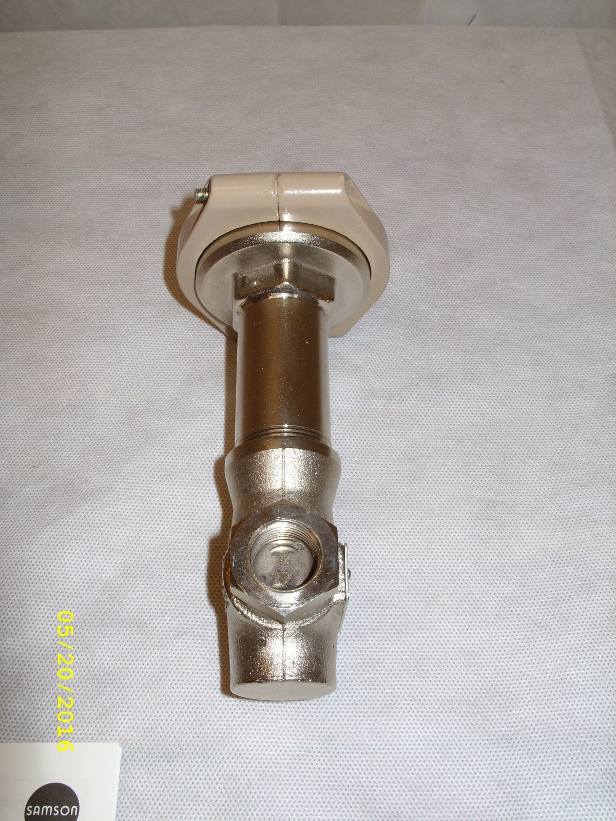 SAMSON 2435 SELF-OPERATED PRESSURE REGULATOR VALVE 3/4" IN NPT BRASS ...