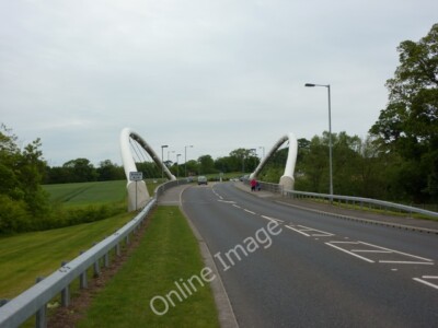 Photo 6x4 New bridge over the River Aln at Lesbury c2010 | eBay UK