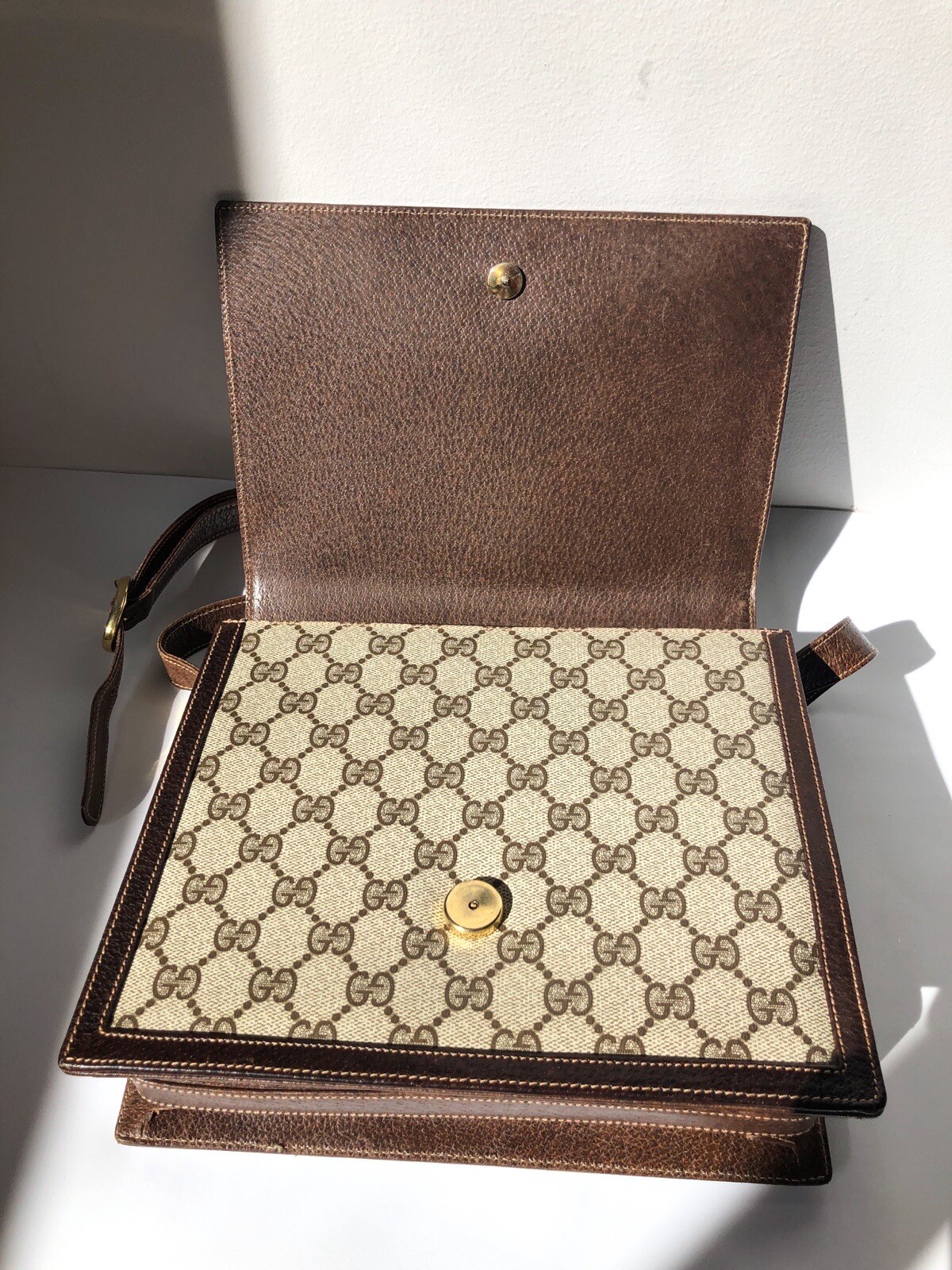 gucci horsebit monogram bag - Gem