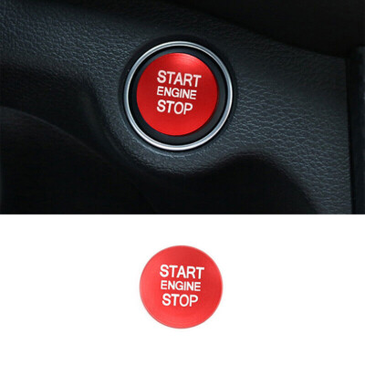 Aluminum Red Start Stop Button Ignition Switch Cover Trim For Kia K5 ...