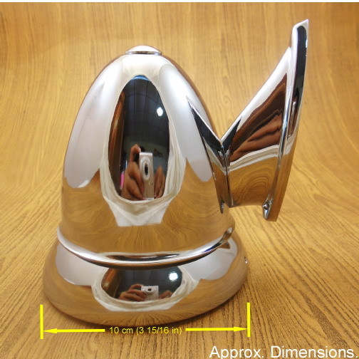 Classic Car Talbot Chrome Bullet Side Mirrors Fender Door Mount Pair ...