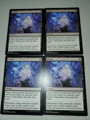 MTG 4x Divest Moderate Play | eBay