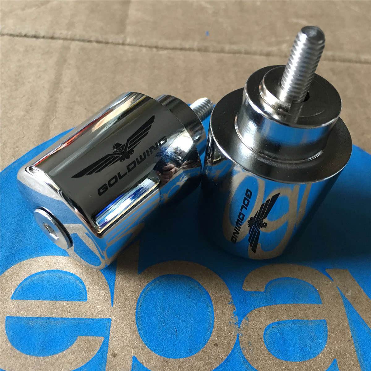 Honda Goldwing Gold wing 1800 GL1800 Custom Billet Bar End Chrome 2018 ...