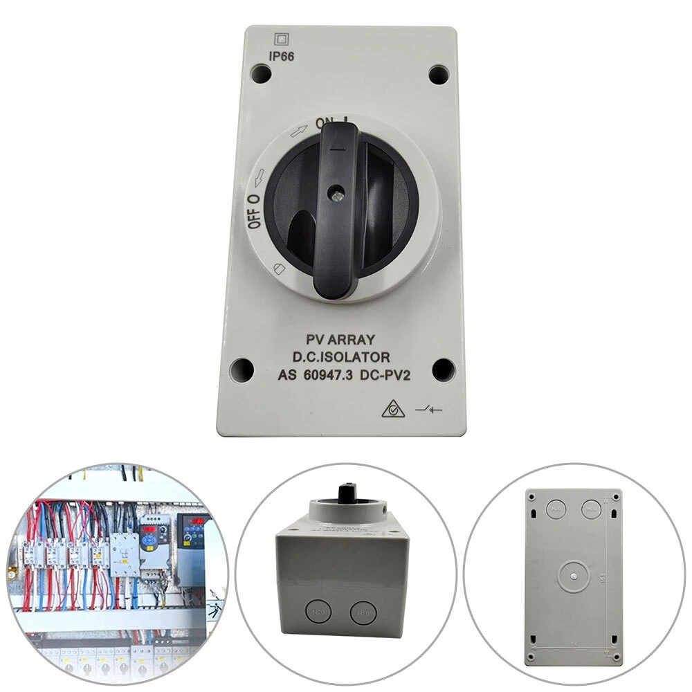 DC 1000V 32A Switch Box String With MC4 Sockets PV Module, 51% OFF