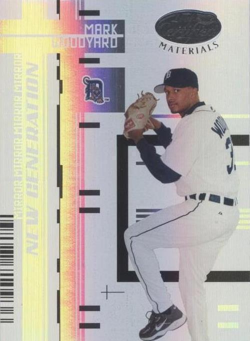 2005 Leaf Certified Materials - New Generation Mark Woodyard #225 White ...