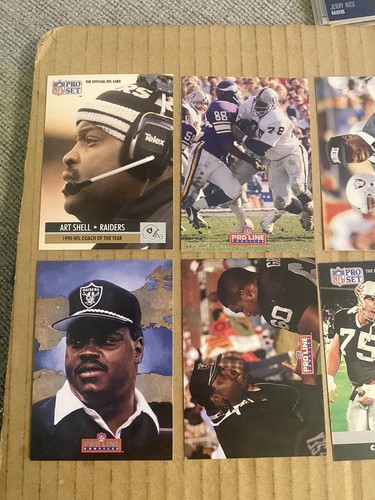 (13) Art Shell Lot Oakland Los Angeles Raiders HOF | eBay