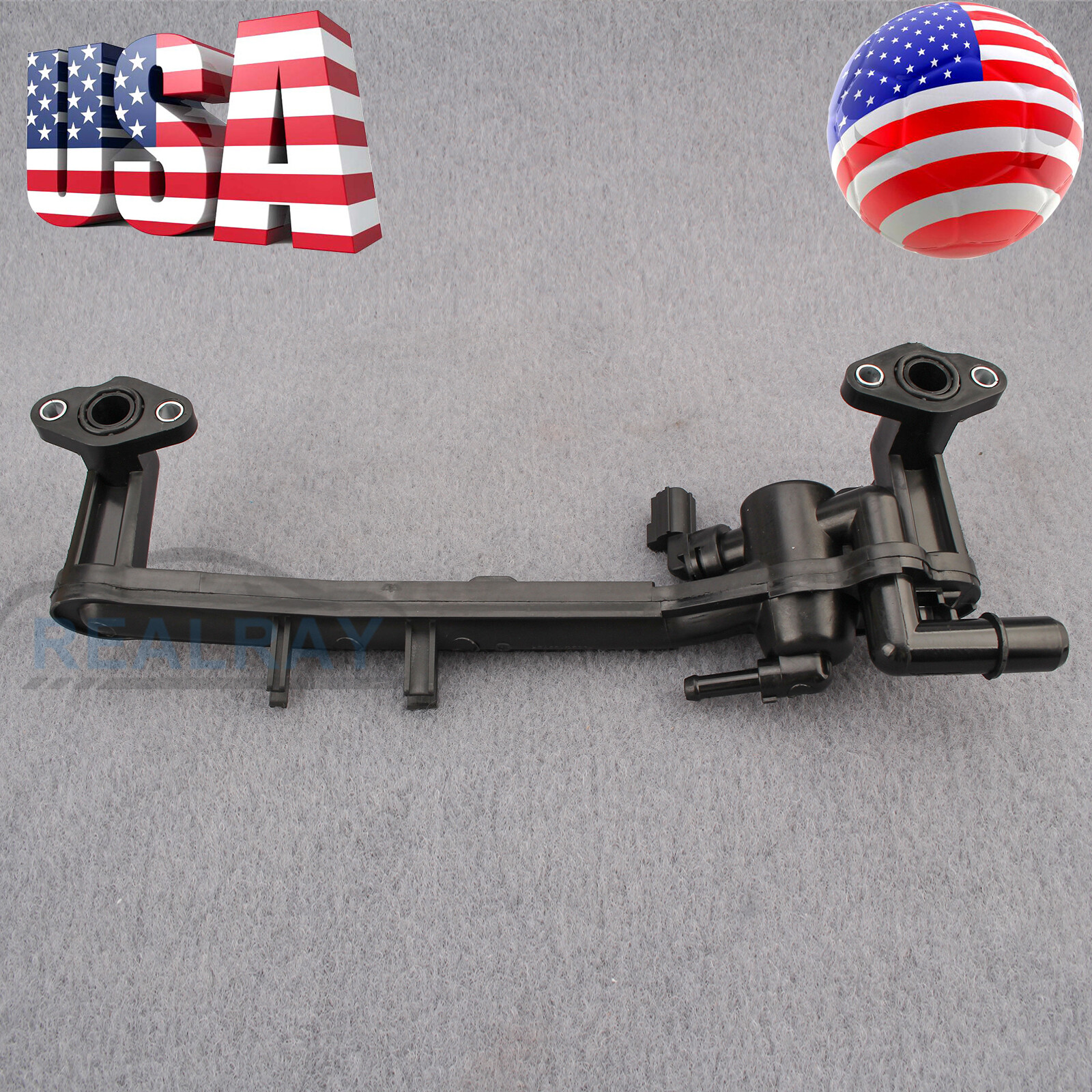 HEATER MANIFOLD COOLANT Pipe + Temp Sensor For LAND ROVER LR4 RR SPORT ...