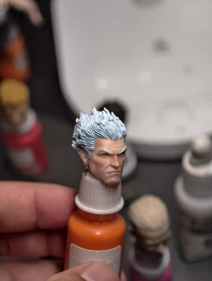 Painted 1/12 Magneto Comics Max Head Sculpt Fit 6'' ML Action Figure | eBay