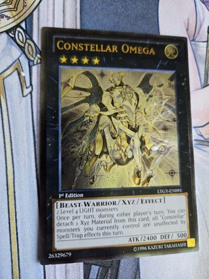 Constellar Omega LTGY-EN091 Ultimate Rare 1st Edition Near Mint Free ...