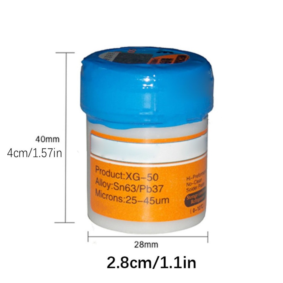XG-50 37g BGA CPU LED Solder Tin Paste Welding Flux Cream Sn63/Pb37 25 ...