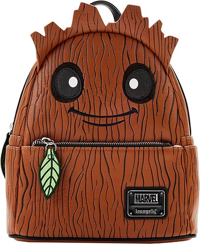 Loungefly Marvel Guardians Of The Galaxy Tree Stump Groot Mini Backpack ...