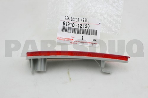 8191012120 Genuine Toyota REFLECTOR ASSY, REFLEX, RH 81910-12120 | eBay