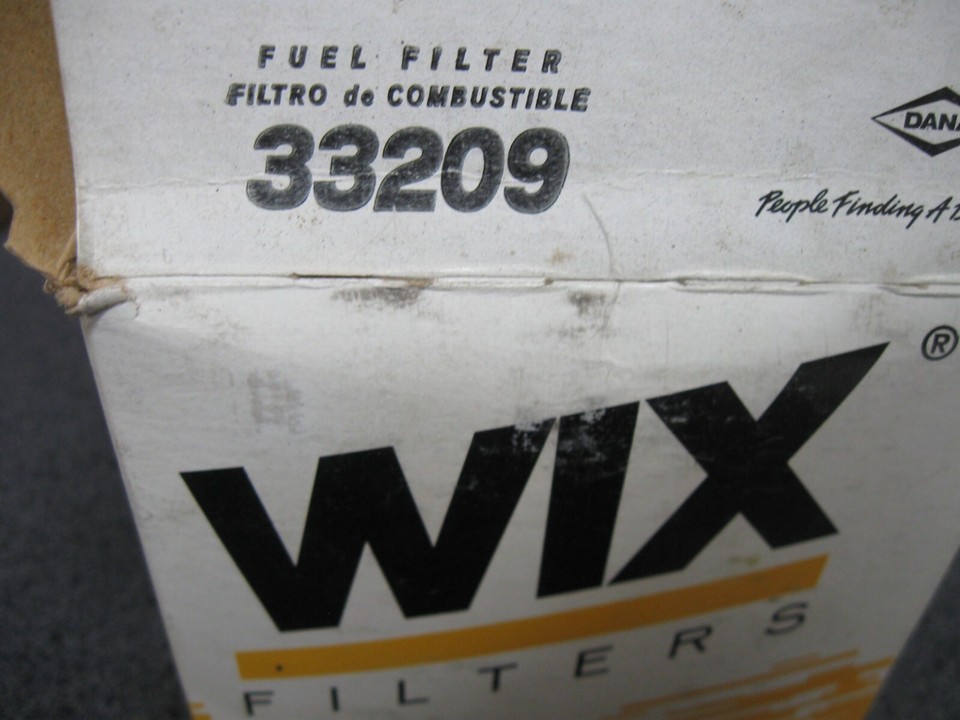 Wix 33209 Cartridge Fuel Metal Canister Filter | Aftermarket Branded ...
