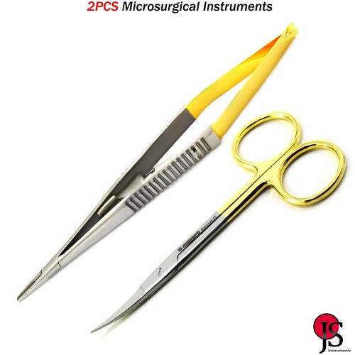Micro Surgery Instruments Castroviejo Needle Holder Suture Plier Scissors Tissue | eBay Australia