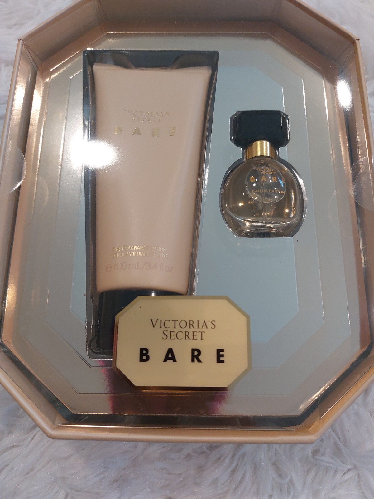 NWT VS BARE Travel Size Eau De Parfum Mini Perfume & Lotion Set Gift ...