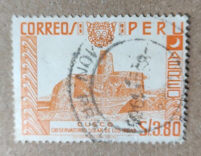 Peru 1959 Cusco Solar Observatory 3.80S Used | eBay