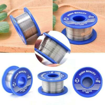 10M Soldering Wire Roll 0.3mm Tin Lead Solder Wire 20g | eBay