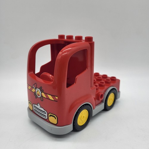 Lego Duplo Fireman Fire Truck fighter FIRETRUCK PART PIECE VEHICLE Grey ...